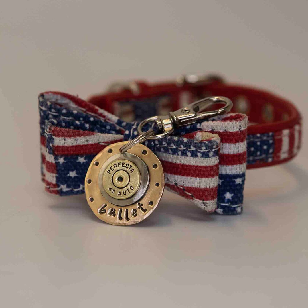 Custom Bullet Dog Tag, Small Pet ID Tag, Toy Breed Dog Name Tag, Purse ...