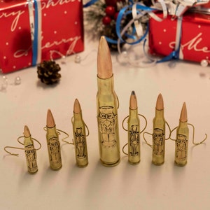 Bullet Christmas Tree Ornament, 2nd Amendment Nutcracker, Trench Art ...