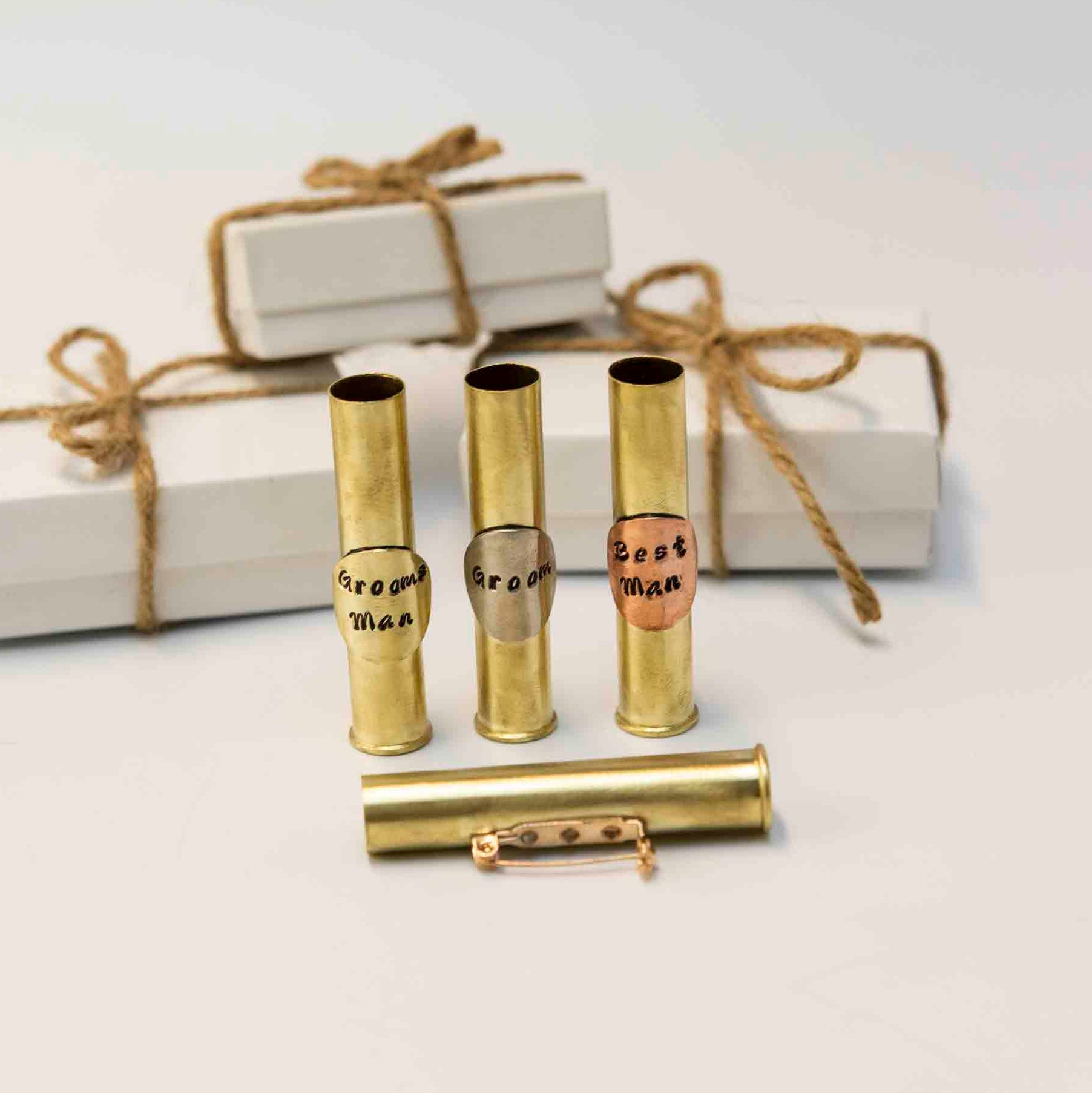 410 Brass Personalized Custom Shotgun Shell Boutonnière Lapel - Etsy