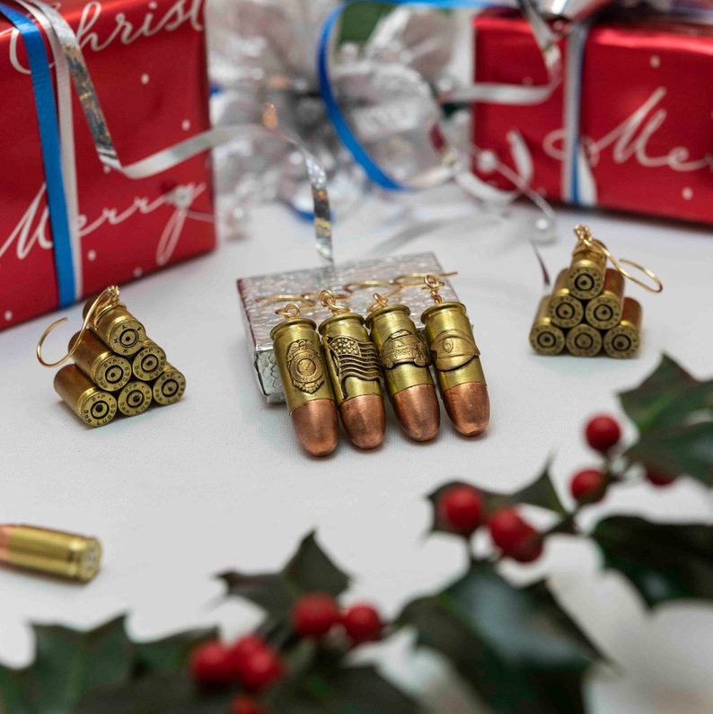 Handmade Bullet Christmas Ornament for Police State Troopers | Etsy
