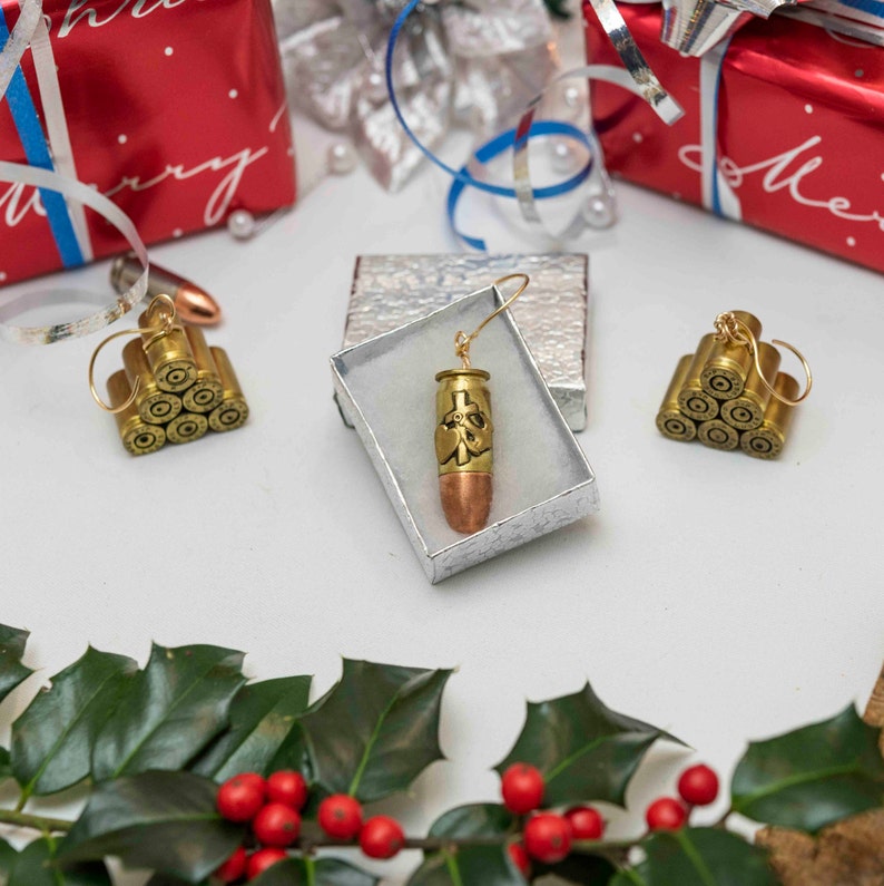 Handmade Bullet Christmas Tree Ornament for Navy Seamen | Etsy