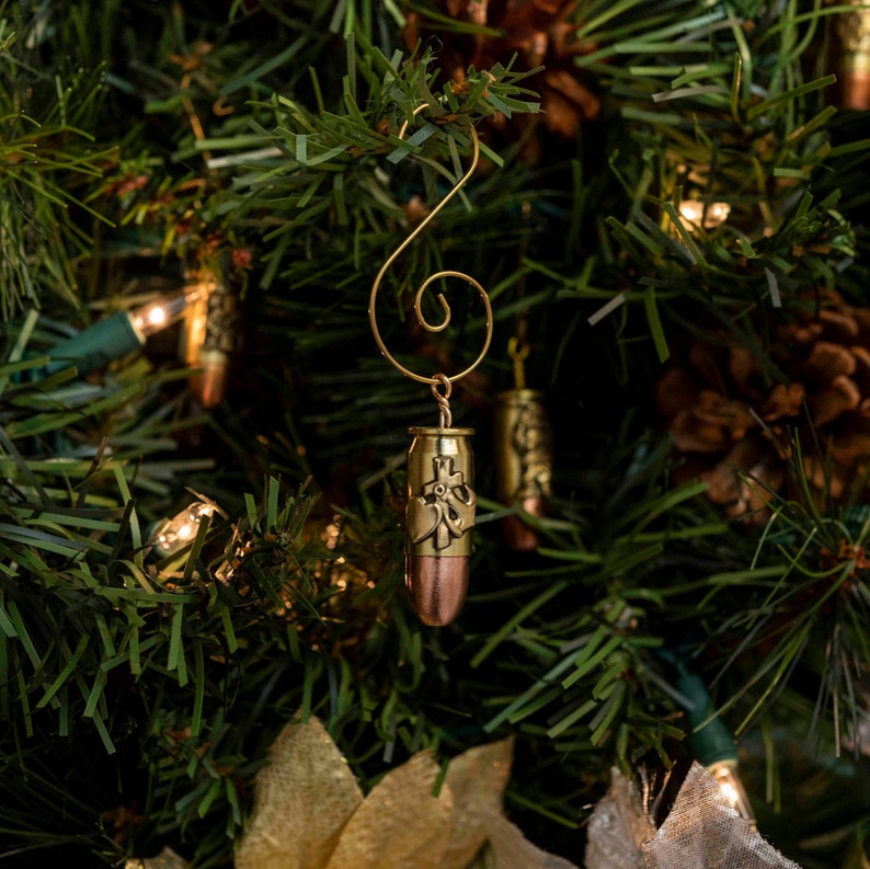 Handmade Bullet Christmas Tree Ornament for Navy Seamen | Etsy