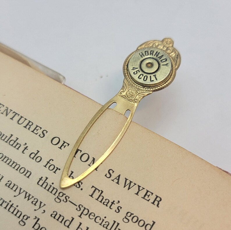 Bullet Bookmark Gun Lover Gift Idea 2nd Amendment Budget - Etsy