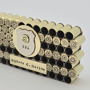 Personalized 9mm Bullet American Flag Desk Decor, Pro Gun, 2nd ...