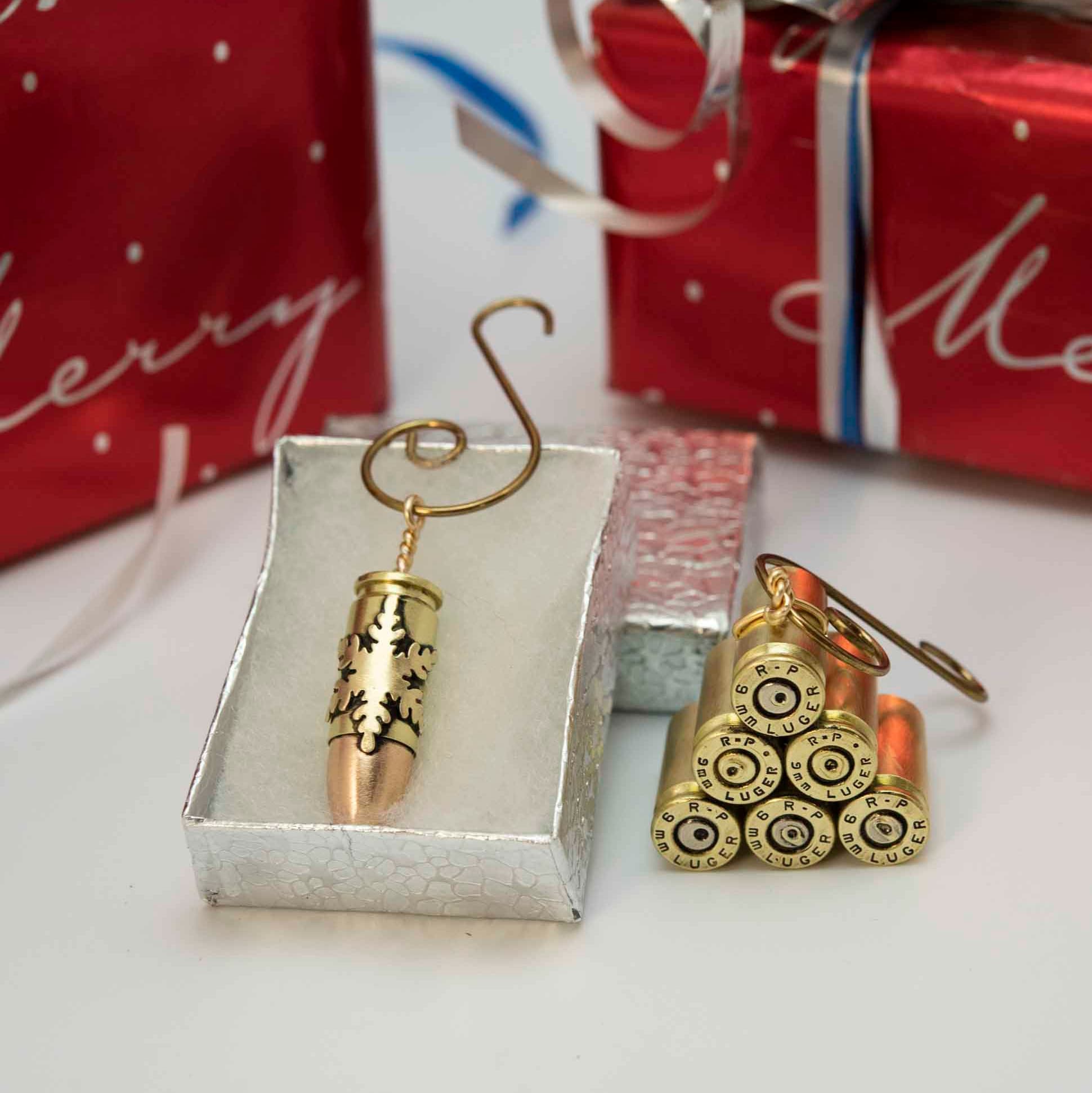 Handmade 9mm Bullet Christmas Tree Ornament Gun Lover Gift | Etsy