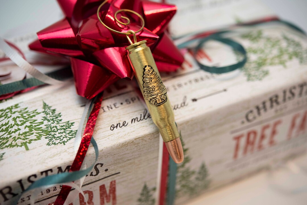 308 7.62 Icicle Bullet Christmas Tree Ornament Handmade Recycled Ammo ...