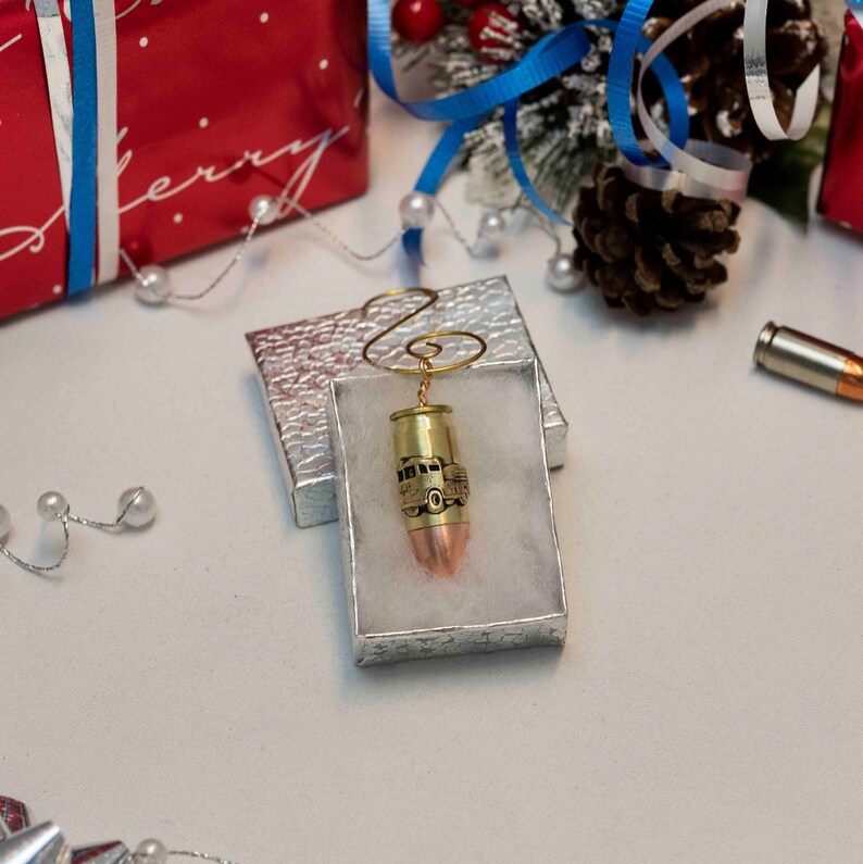 Handmade bullet Christmas Ornament for Fire Rescue Members | Etsy