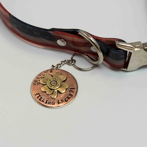 Patriotic Lucky Clover Bullet Keychain, American Flag Dog Tag, Pro Gun ...