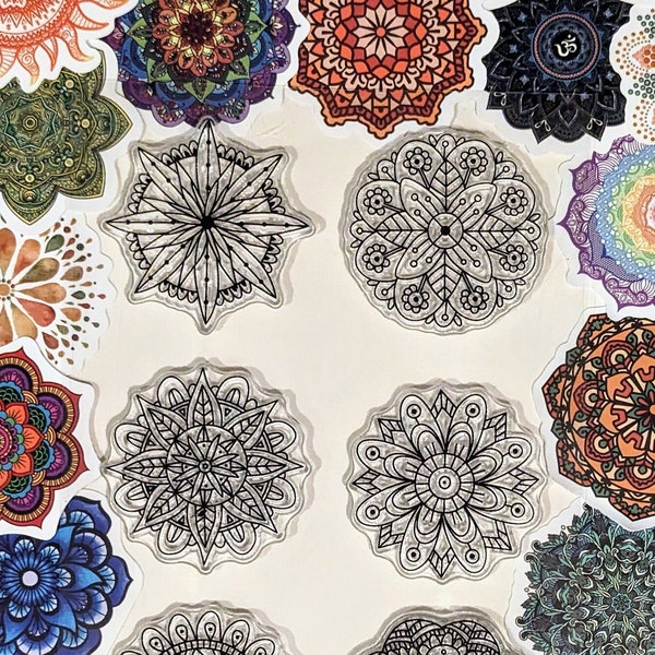 Mandala Stamp - Etsy