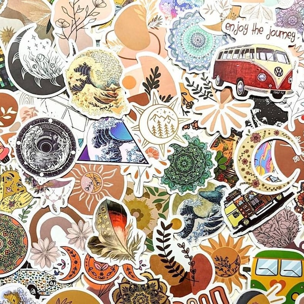 Boho Sticker - Etsy