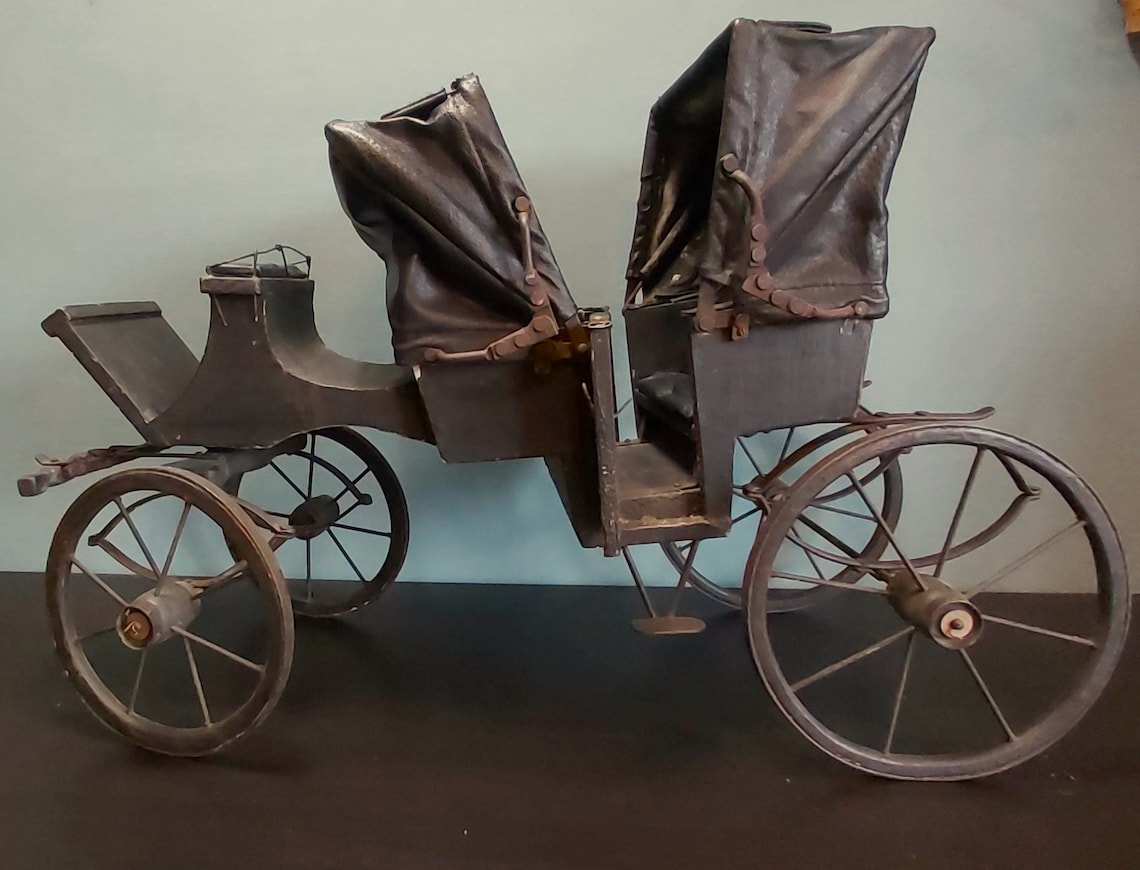 Antique Rare Victorian Doll Carriage - Etsy