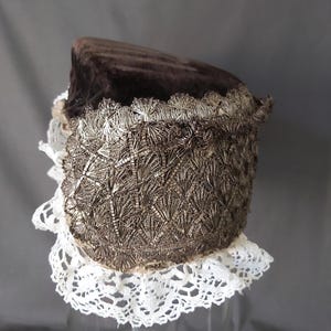 Antique Very Rare Affluent Woman's Presentation Christening Hat Bonnet ...