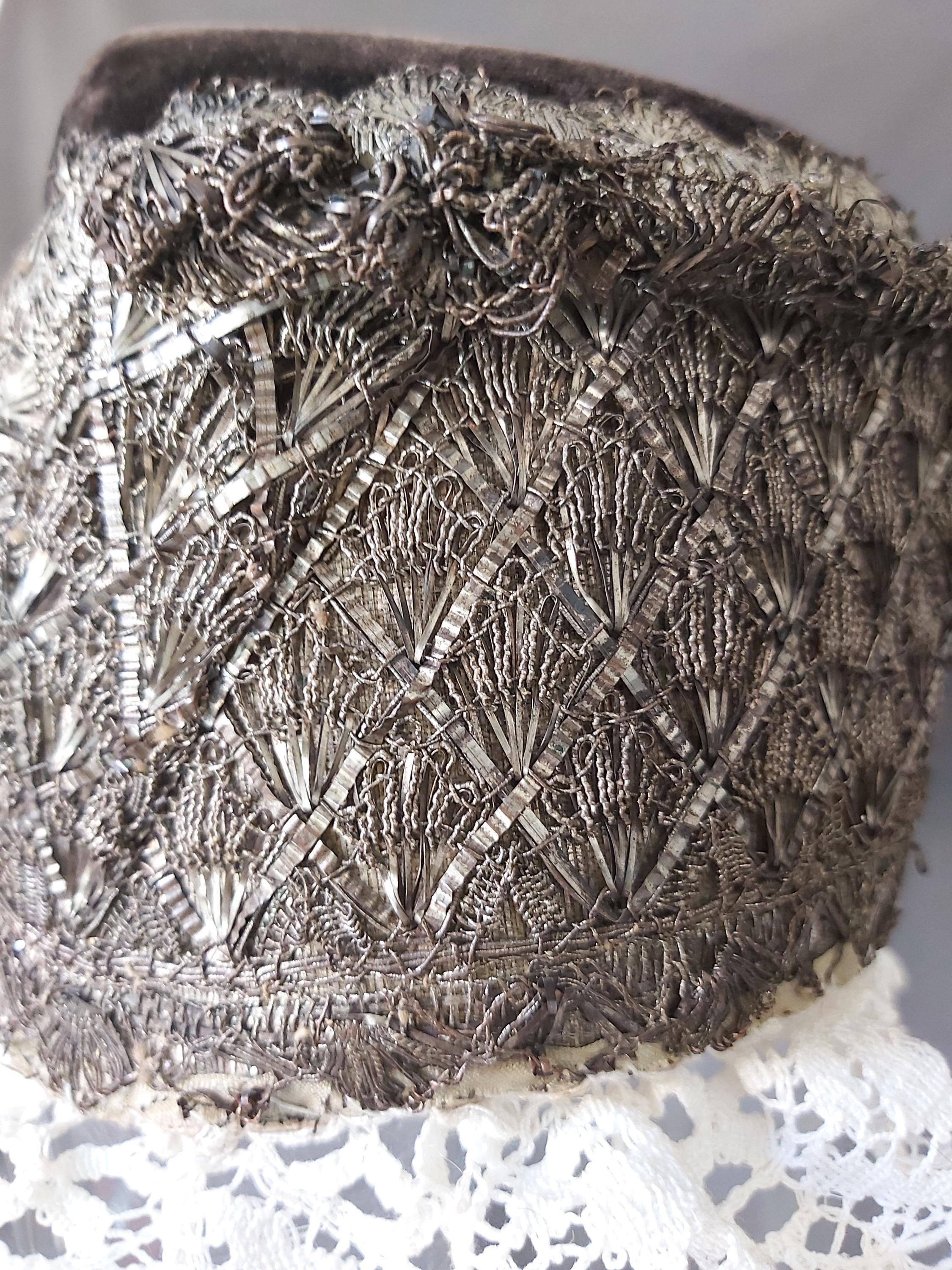Antique Very Rare Affluent Woman's Presentation Christening Hat Bonnet ...