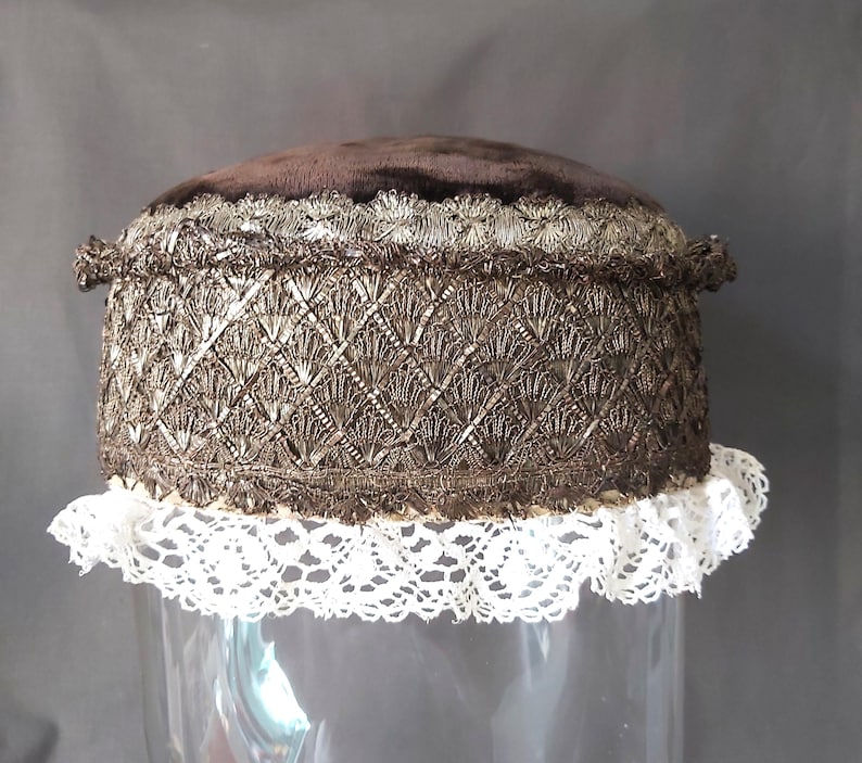 Antique Very Rare Affluent Woman's Presentation Christening Hat Bonnet ...