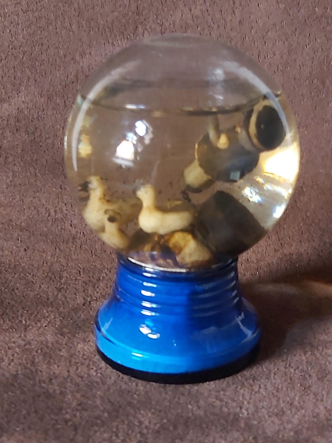 Antique Hand Blown Very Rare Paperweight Wax Goose Shepherd 19th ...