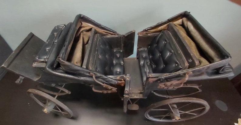 Antique Rare Victorian Doll Carriage - Etsy
