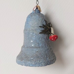 Antique Spun Cotton Mica Christmas Ornament Germany Feathertree Branch ...