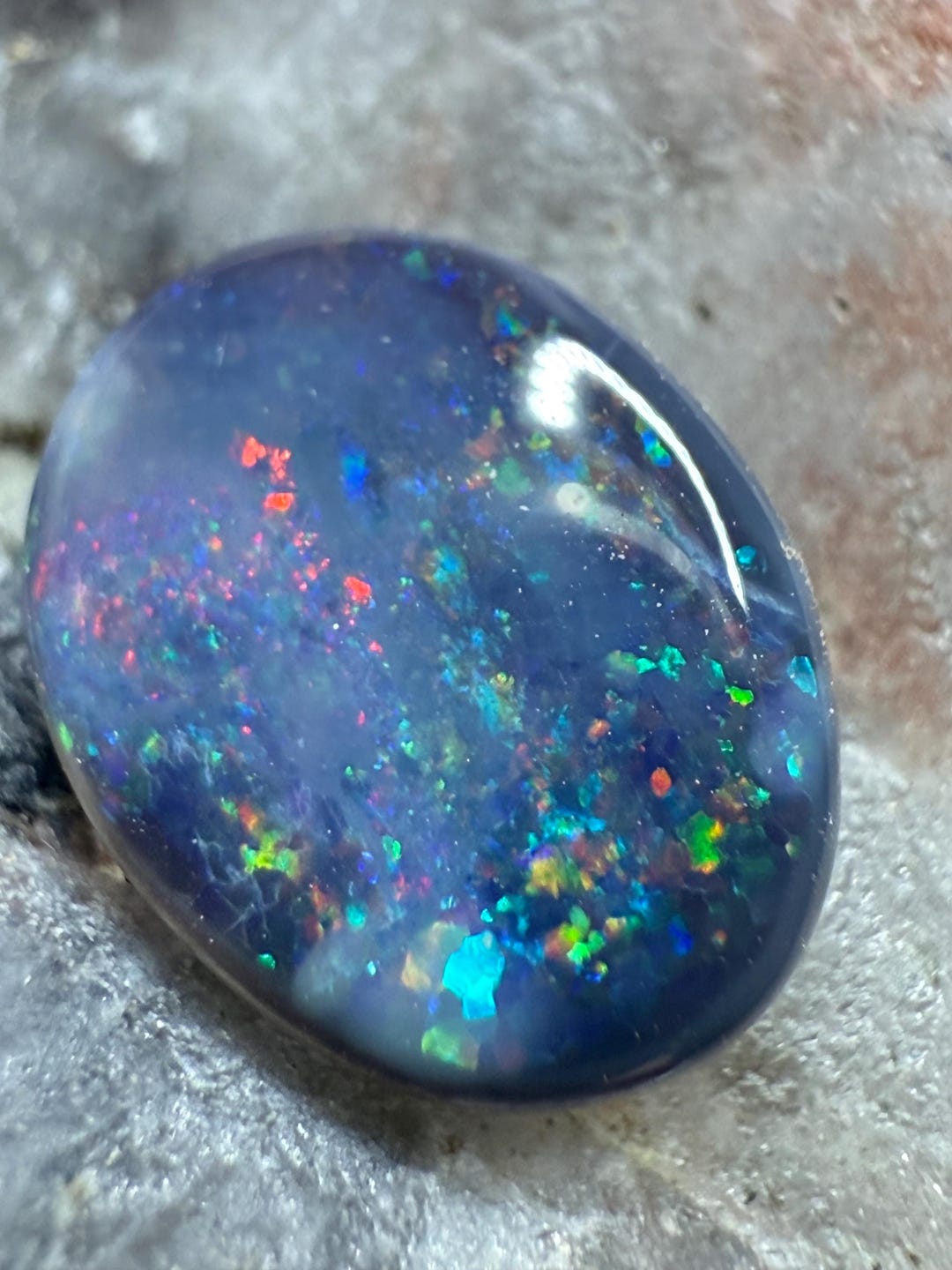 Lightning Ridge Black Opal L122 - Etsy