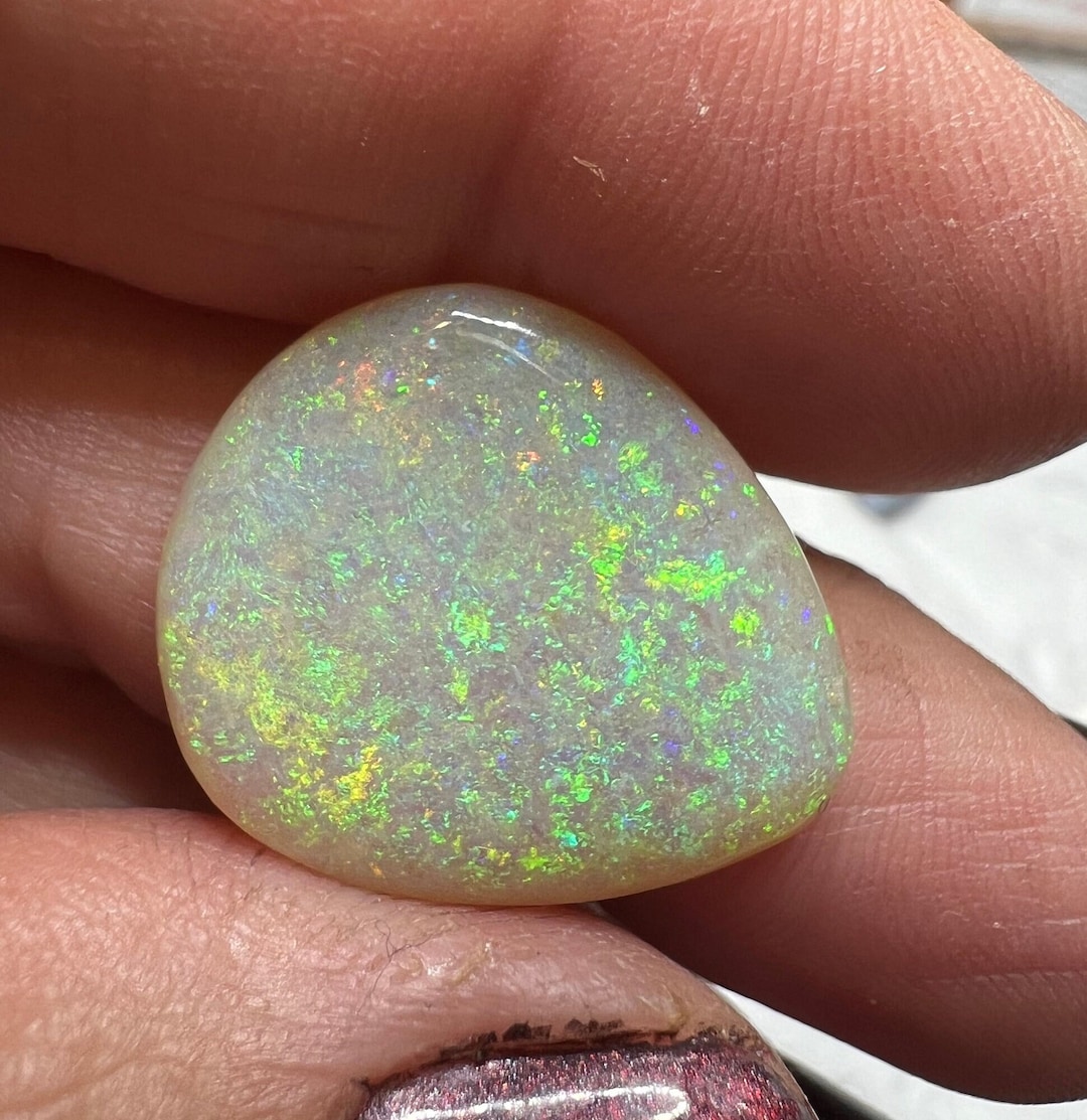 Large Coober Pedy Opal With Mossy Pattern 8cts 067 - Etsy