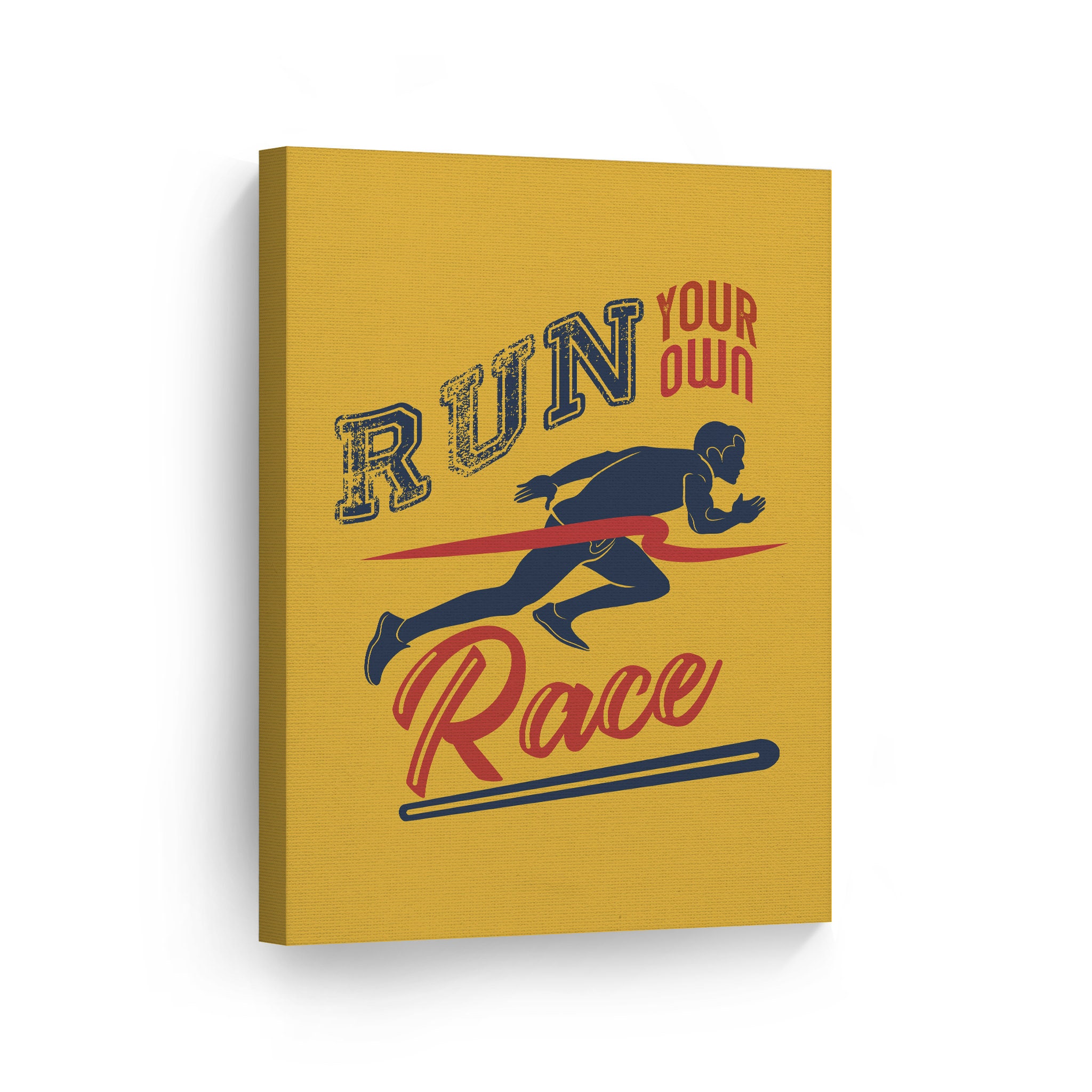 Run Your Own Race Inspiring Quote Running Jogging Motivational | Etsy