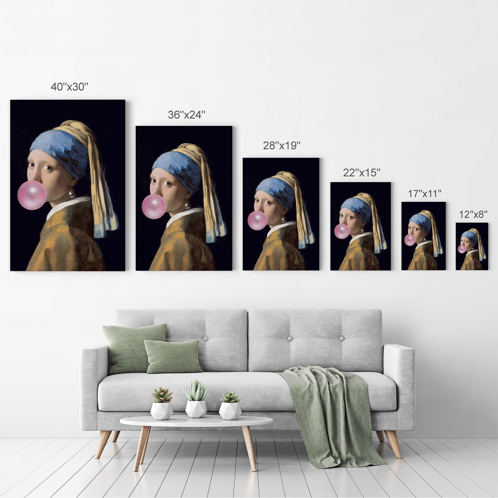 Johannes Vermeer's Masterpiece Girl With a Pearl Earring | Etsy