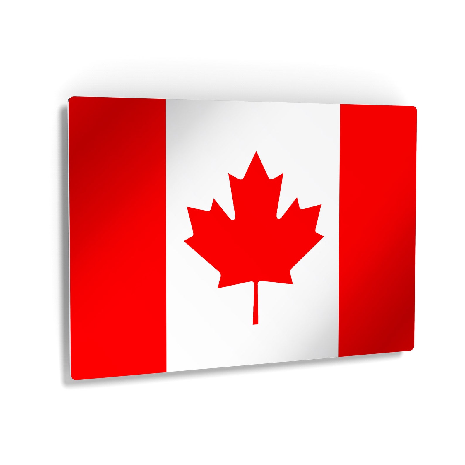 Canada Flag CANVAS or METAL Wall Art Print Country Flags - Etsy