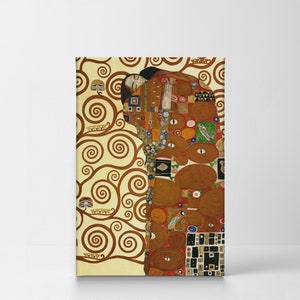 The Tree of Life, Stoclet Frieze by Gustav Klimt 2 Panel Canvas Set ...