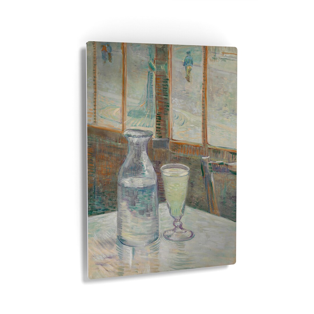 Vincent Van Gogh Still Life With Glass of Absinthe and a Carafe 1887 ...