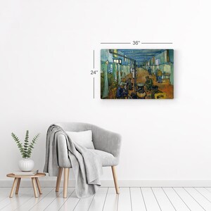 Vincent Van Gogh Ward in the Hospital in Arles 1889 Metal Print Classic Wall Art Wall Decor ...