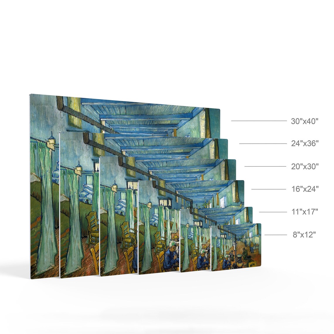 Vincent Van Gogh Ward in the Hospital in Arles 1889 Metal - Etsy