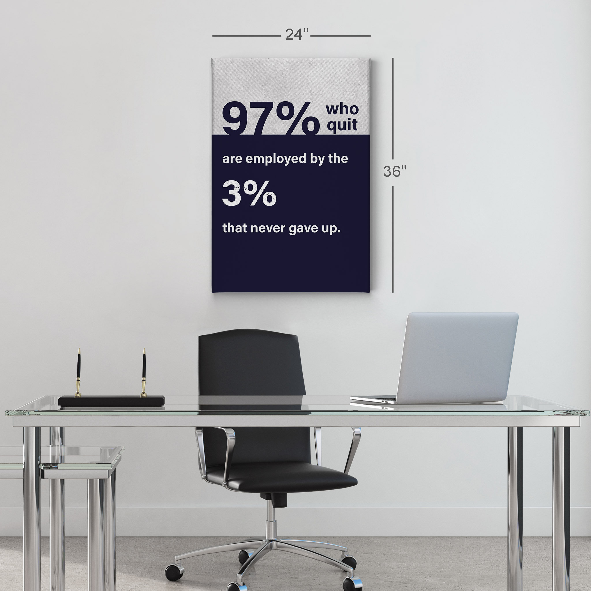 97 Percent Who Quit Are Employed by the 3 Percent That Never Gave up ...