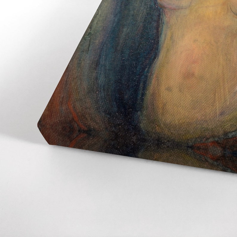 Edvard Munch's Masterpiece Madonna Pink Bubble Gum Art Canvas Print ...