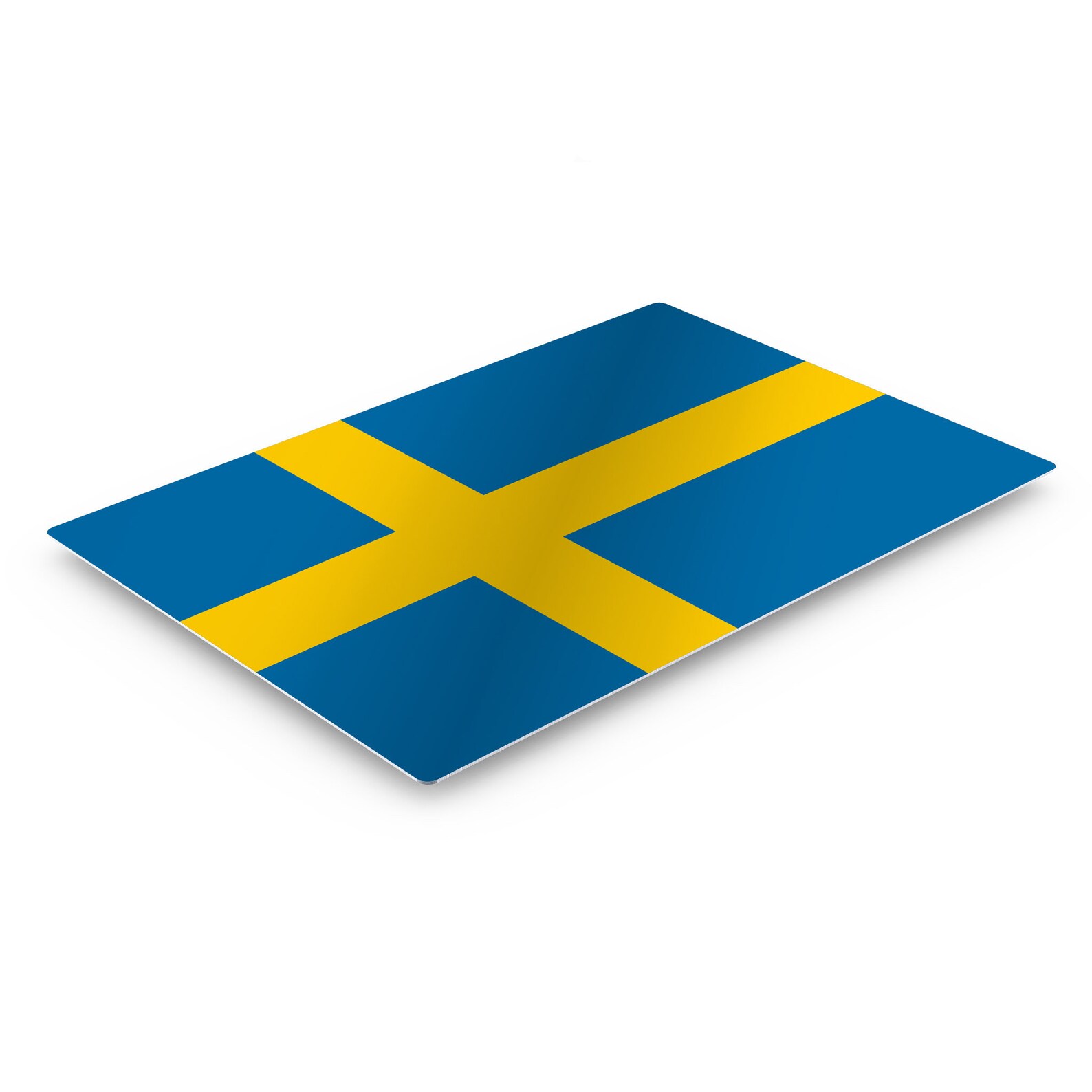 Sweden Flag CANVAS or METAL Wall Art Print Country Flags - Etsy