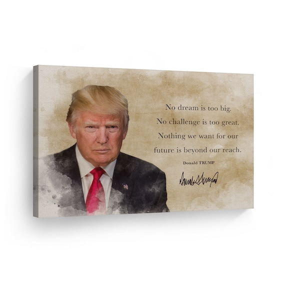 45th President of the United States of America Donald Trump | Etsy