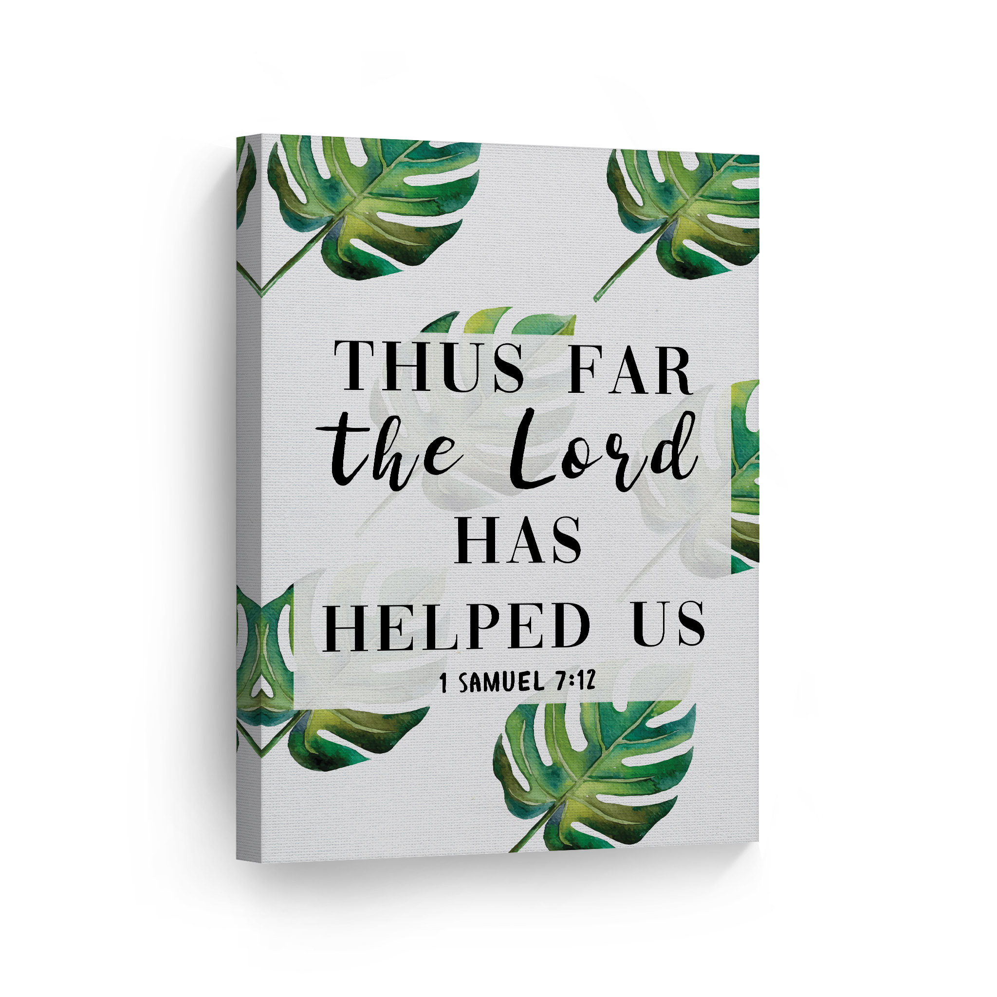 Thus Far the Lord Has Helped Us 1 Samuel 7:12 Scripture Wall - Etsy