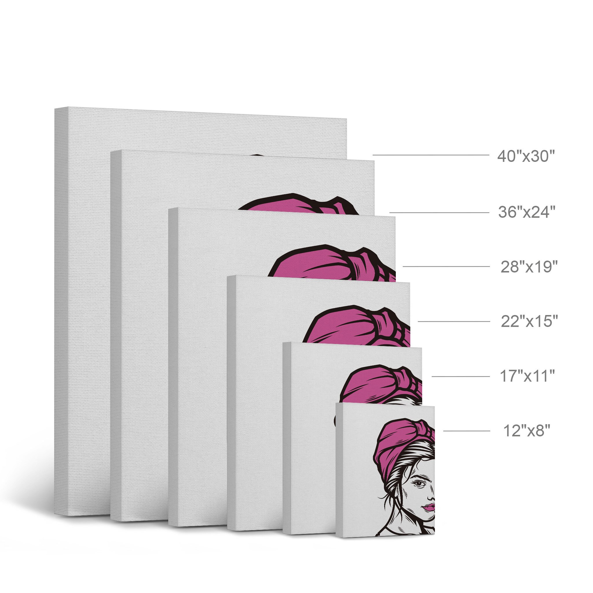 Pink Bandeau and Lips Woman Sketch Pop Art Glam Fashion Wall - Etsy