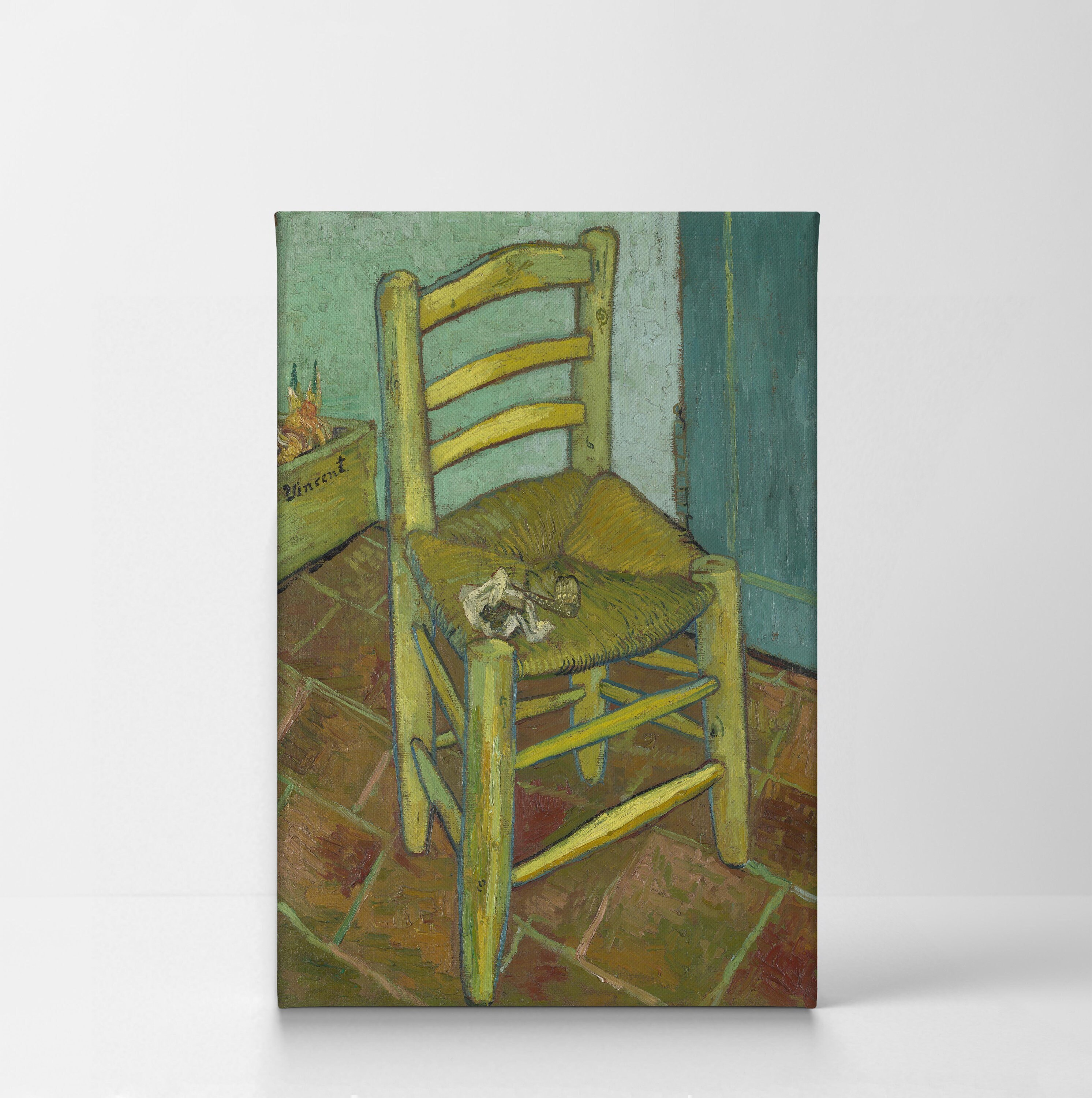 Vincent Van Gogh's Chair, 1888 Canvas Print Home Decor Wall Art Artwork ...