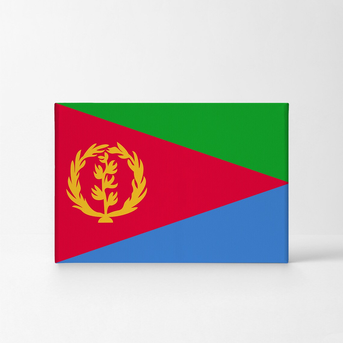Eritrea Flag CANVAS or METAL Wall Art Print Country Flags | Etsy