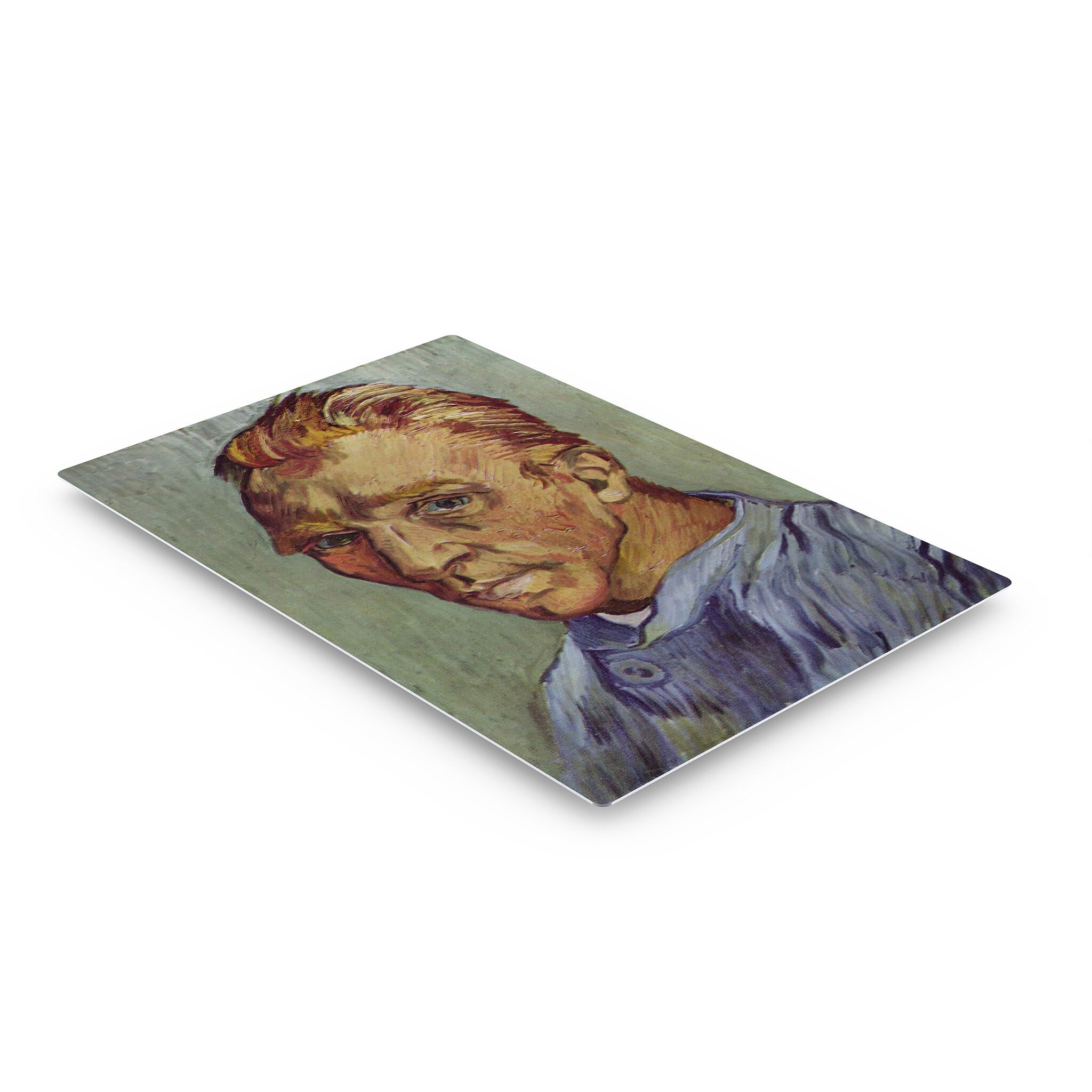 Vincent Van Gogh Self Portrait Without Beard 1889 Metal Print | Etsy