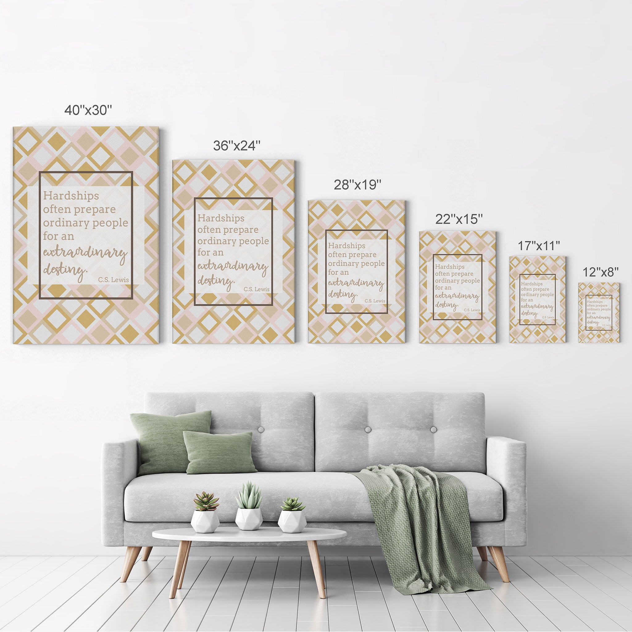 C.S. Lewis Hardships Often Prepare Ordinary People for an | Etsy