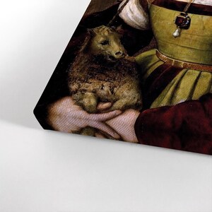 Lady With a Unicorn by Raphael Art Canvas Wall Art Print Famous Fine ...