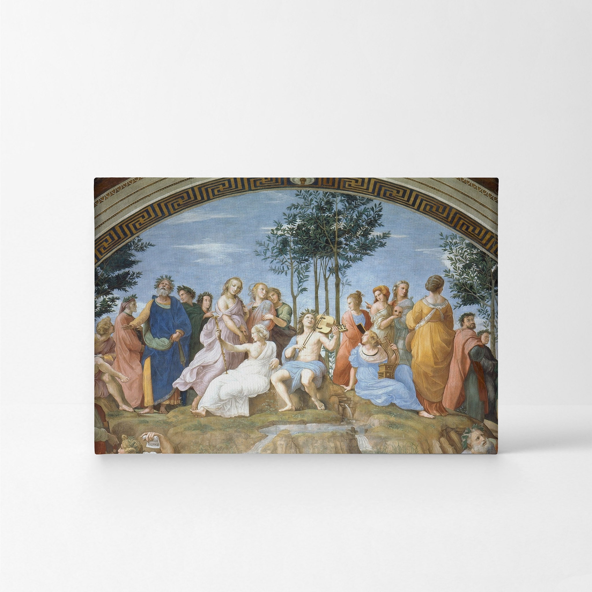 The Parnassus by Raphael Art Canvas Wall Art Print Famous Fine | Etsy