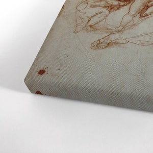 Alba Madonna and Other Sketches by Raphael Art Canvas Wall Art Print ...