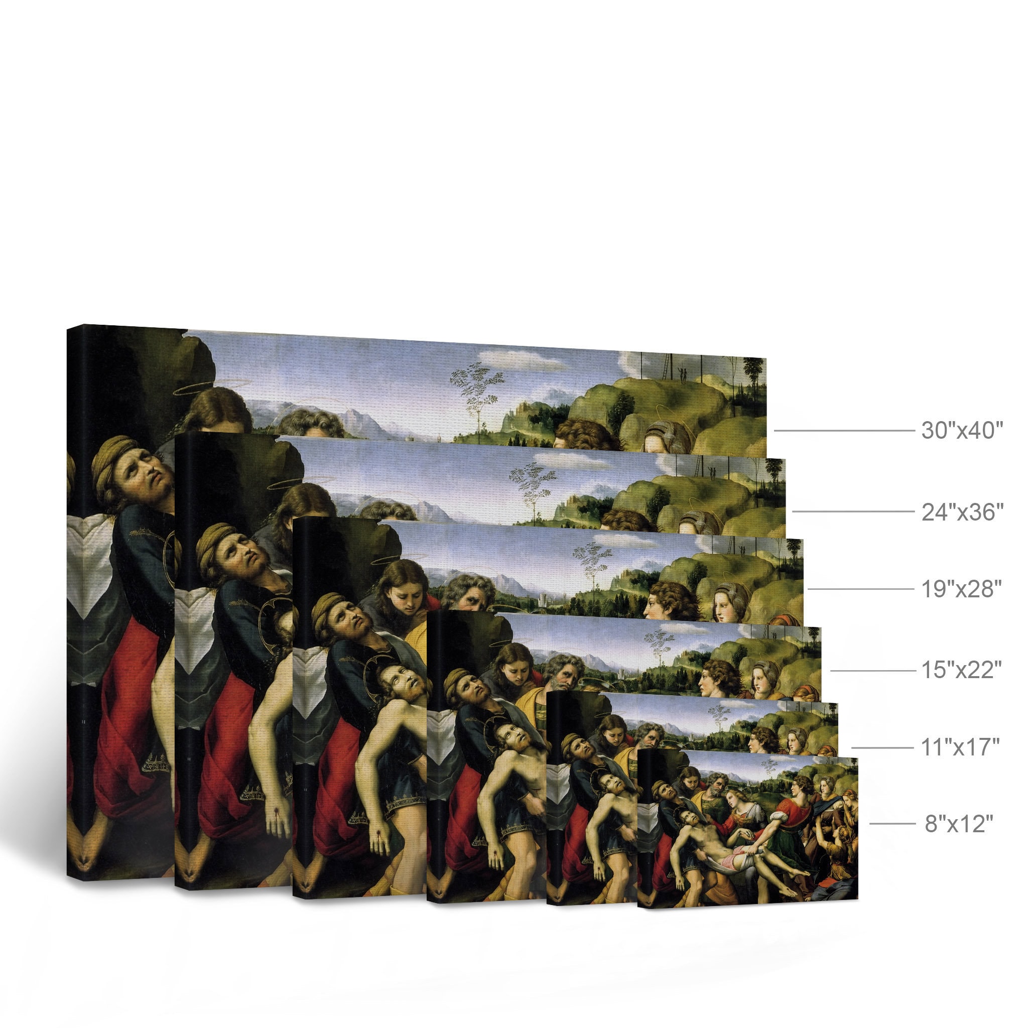 The Deposition by Raphael Art Canvas Wall Art Print Famous | Etsy