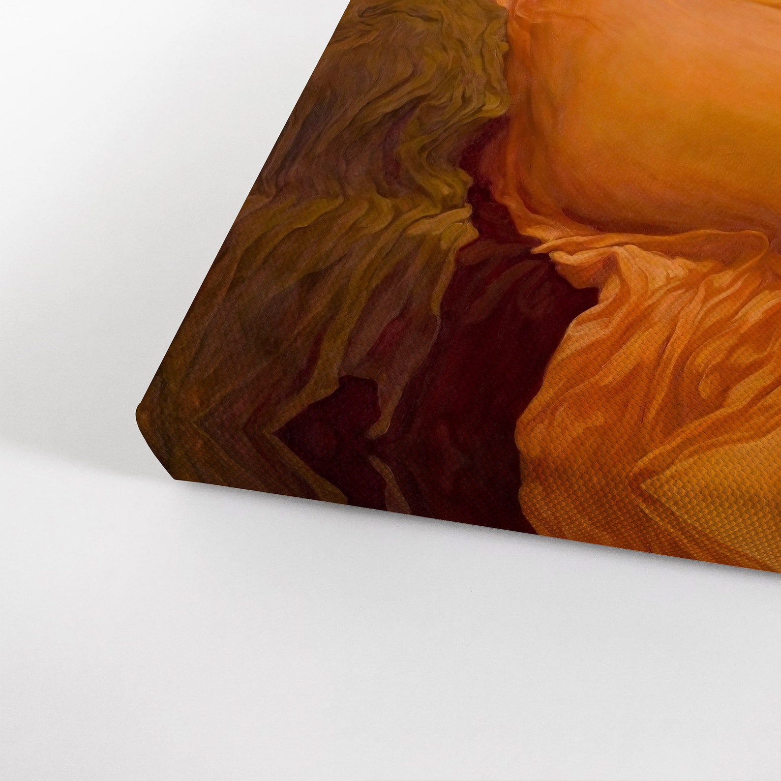 Flaming June, Frederic Leighton Classic Art Canvas Wall Art Print ...