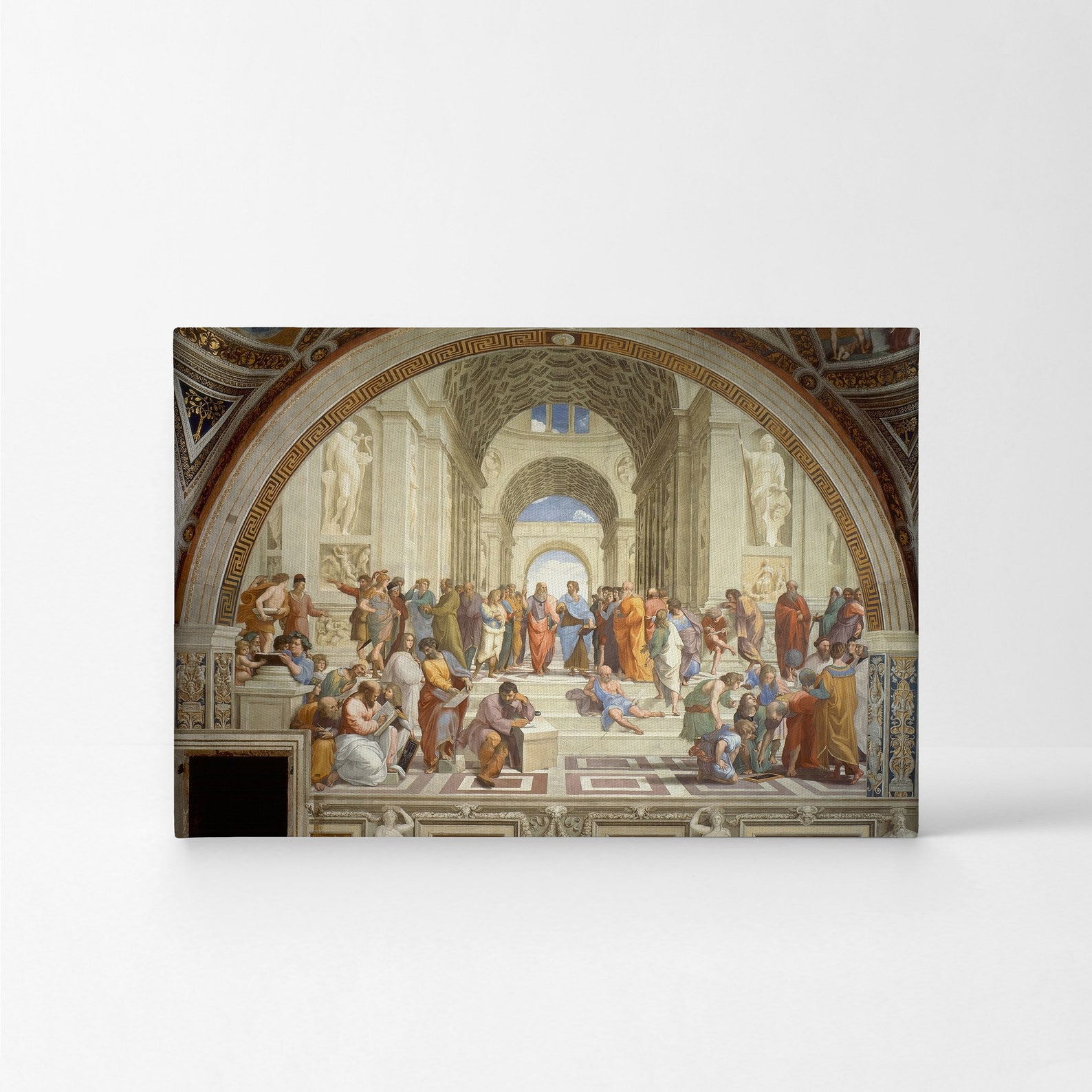 The School of Athens by Raphael Art Canvas Wall Art Print Fine | Etsy