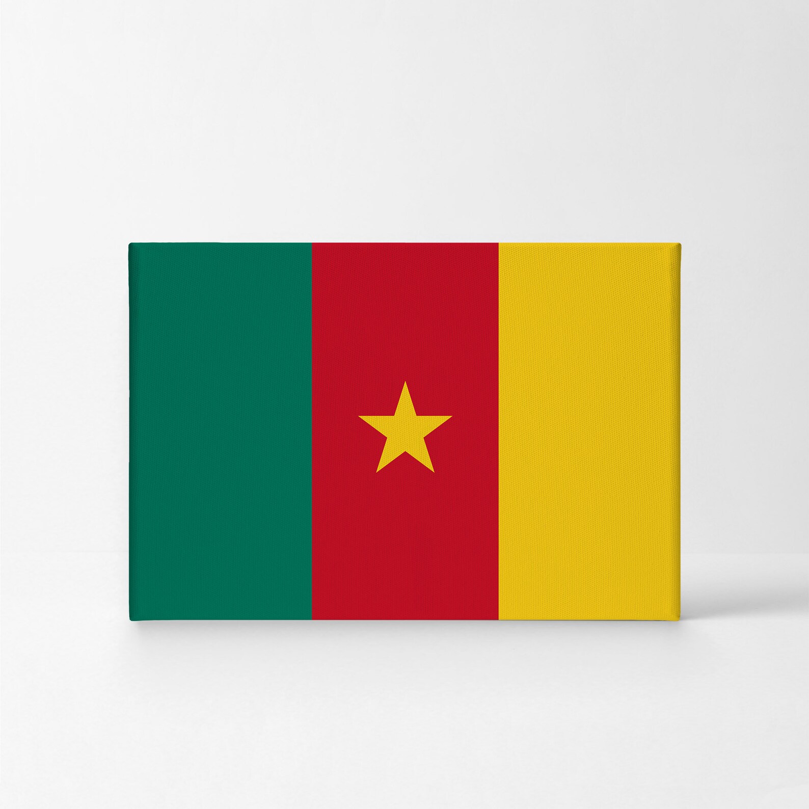 Cameroon Flag CANVAS or METAL Wall Art Print Country Flags | Etsy