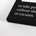 Conquer Definition Black and White Dictionary Motivational Canvas Wall ...