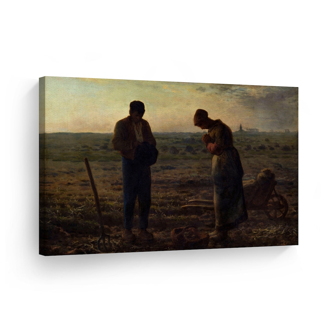 The Angelus Jean-francois Millet Classic Art Canvas Wall Art | Etsy
