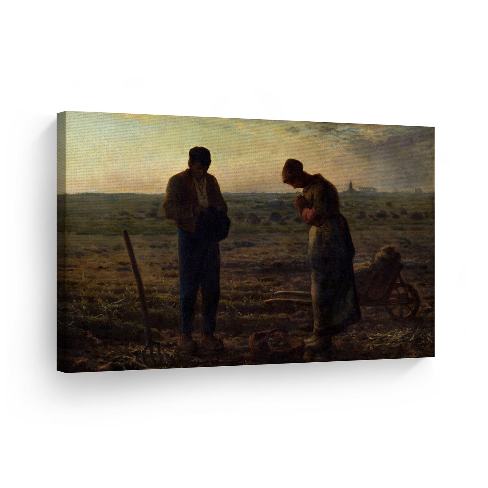 The Angelus Jean-francois Millet Classic Art Canvas Wall Art | Etsy